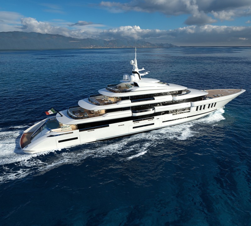 Yacht ISA CONTINENTAL 80, ISA Yachts | CHARTERWORLD Luxury Superyacht ...